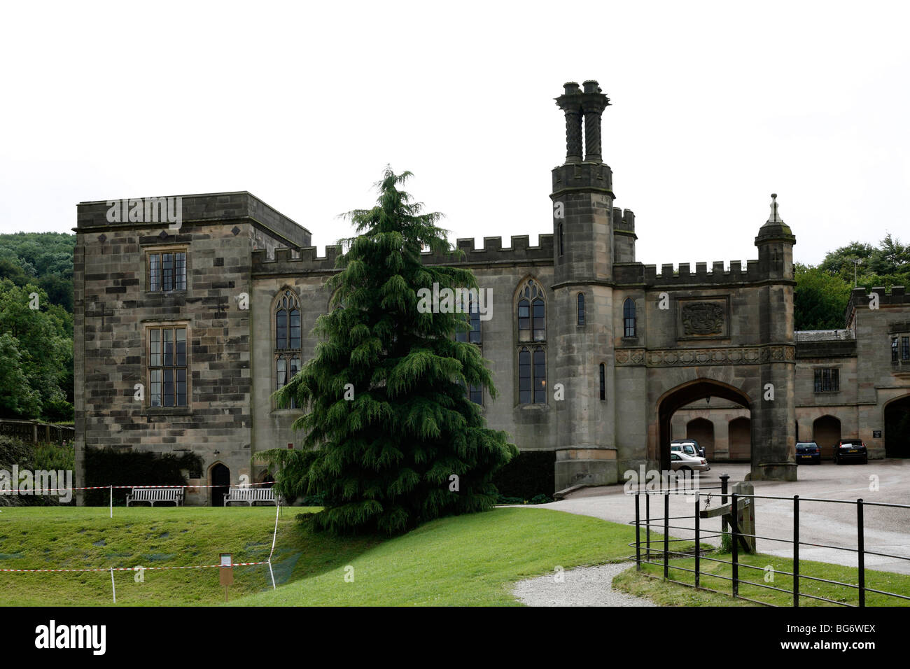 Ilam Youth Hostel, Dovedale, Derbyshire, July 2009 Stock Photo - Alamy