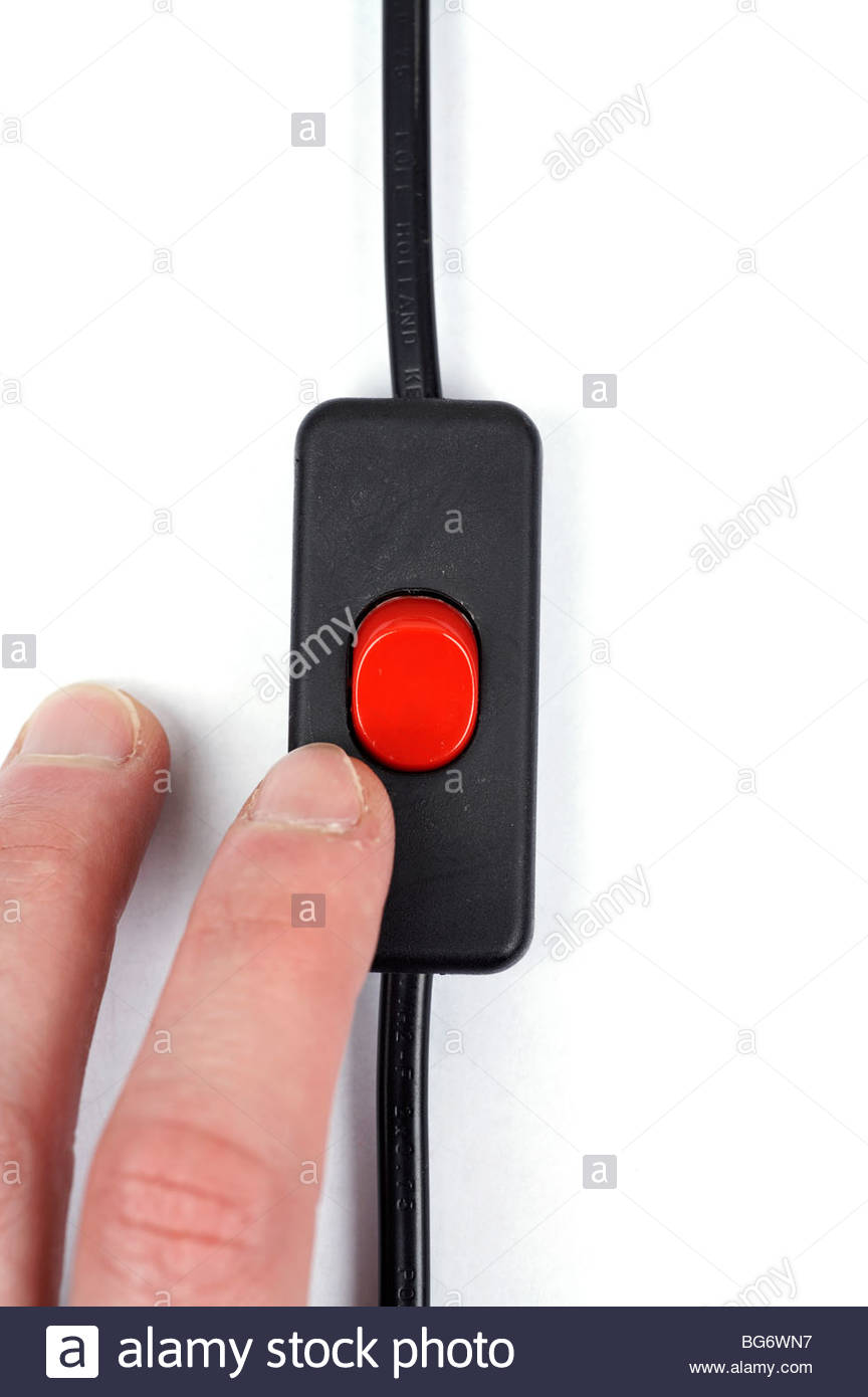 Big red button hi-res stock photography and images - Alamy