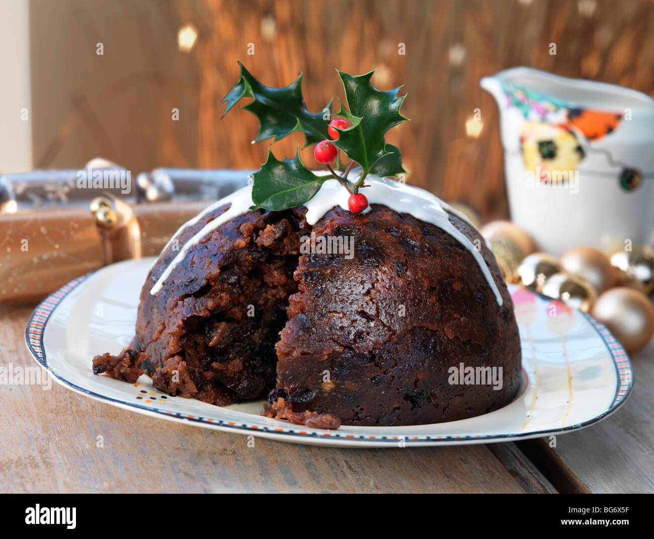 Christmas plum pudding hi-res stock photography and images - Alamy
