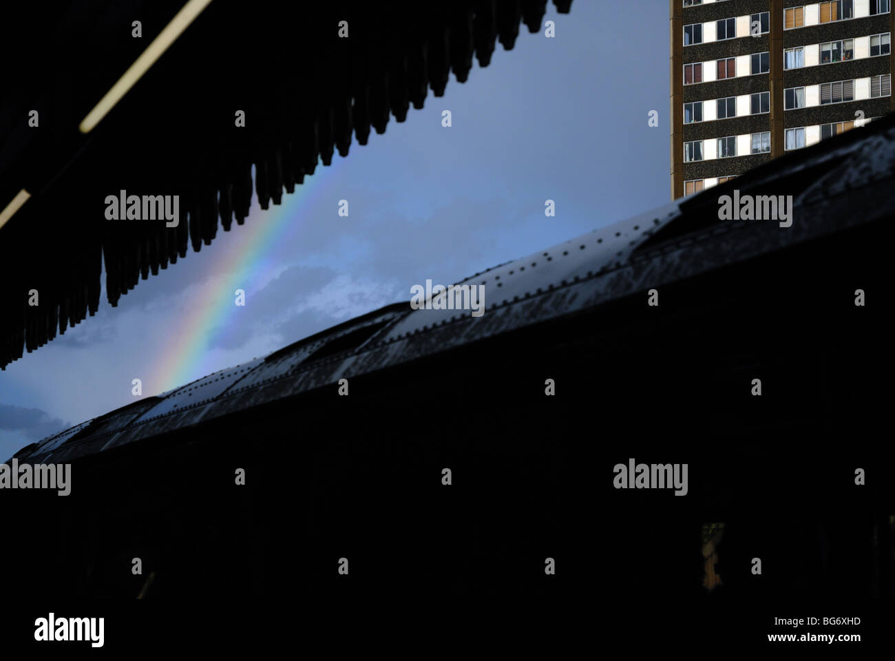 Rainbow station hi-res stock photography and images - Alamy