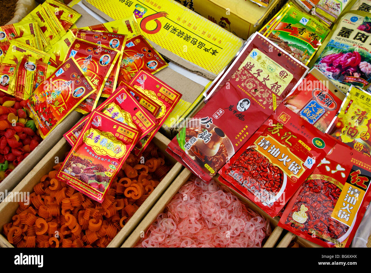 Packaged spices hi-res stock photography and images - Alamy