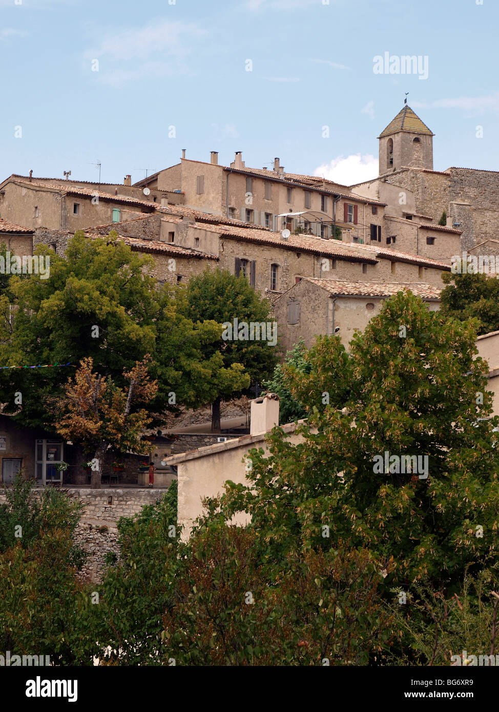 Aurel village in Provence Stock Photo - Alamy