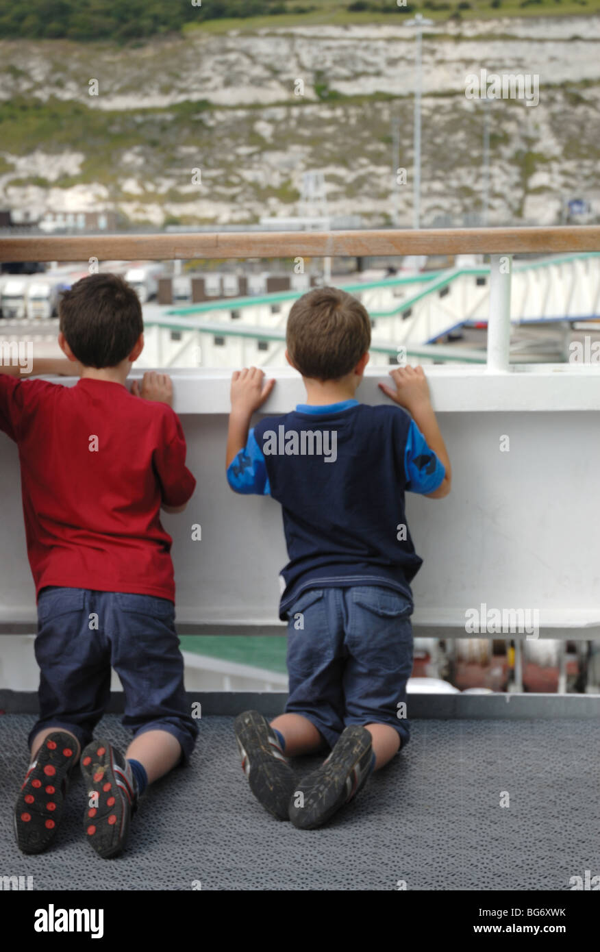 Ferry ship kids children hi-res stock photography and images - Alamy