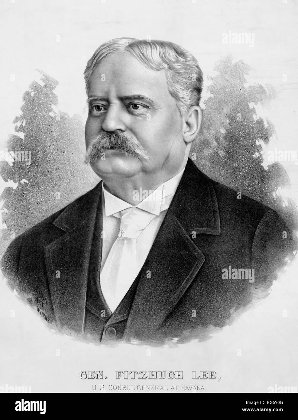 General Fitzhugh Lee, U.S. Consul General at Havana, Confederate ...