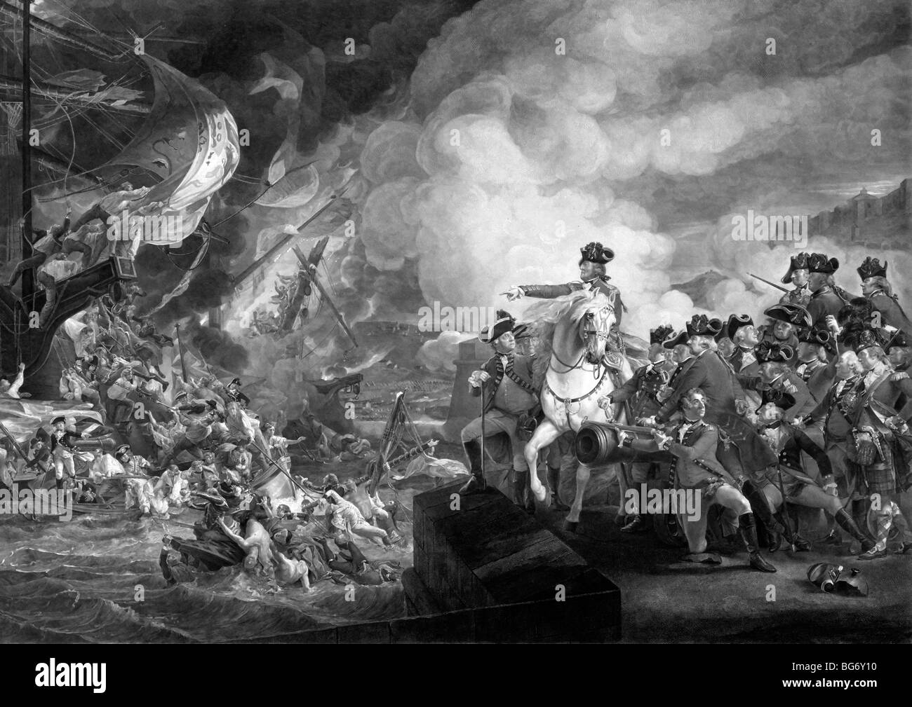 French soldiers relief Black and White Stock Photos & Images - Alamy