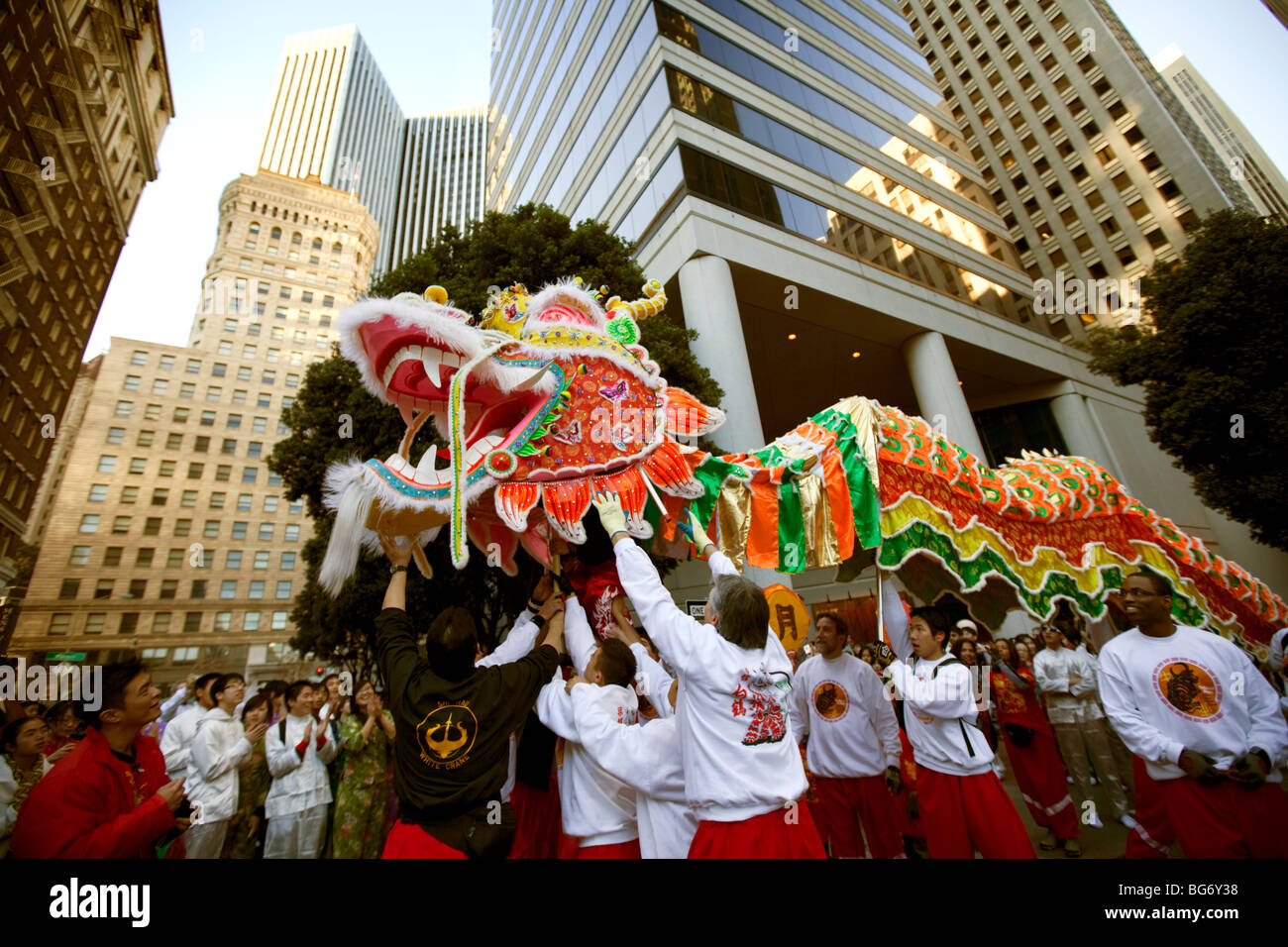 Golden dragon parade hi-res stock photography and images - Alamy
