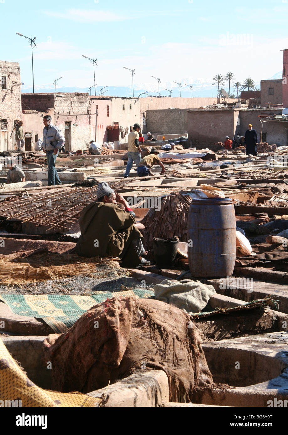 Worker morocco hi-res stock photography and images - Alamy