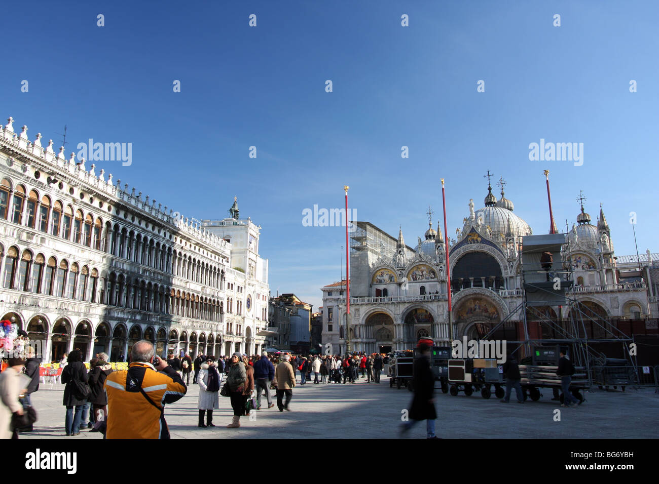 Basilica di San Marco (St Mark's Basilica), Piazza San Marco (St Mark's ...