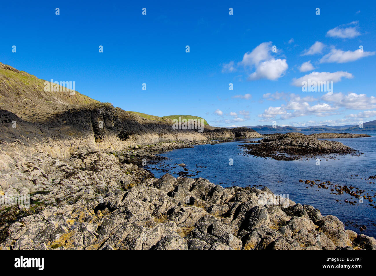 Isle of Staffa( Nature Reserve), Inner Hebrides, Argyll and Bute, Mull ...