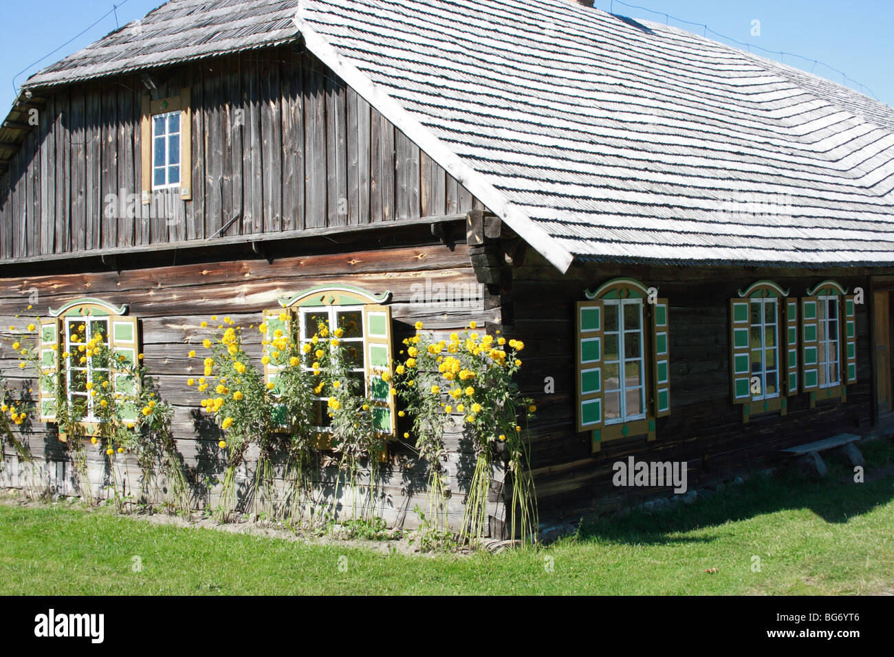 Old house in Lithuania Stock Photo - Alamy