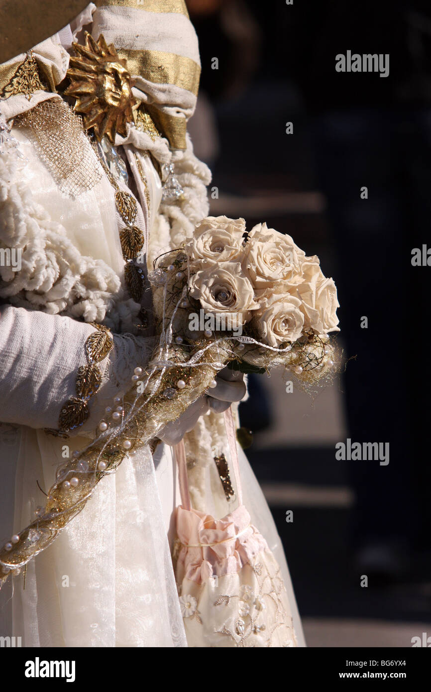Venice carnival sun costume hi-res stock photography and images - Alamy