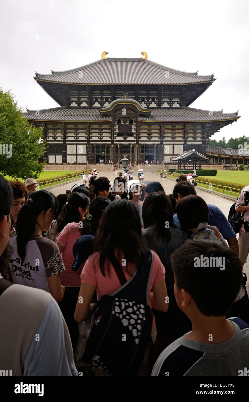 Daibutsuden (Great Buddha Hall). Todai-ji Temple. Nara. Japan Stock ...