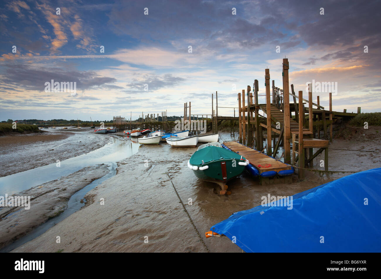 Morston on the North Norfolk Coast Stock Photo - Alamy