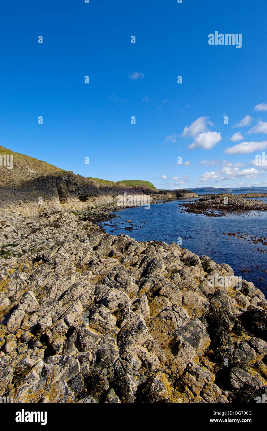 Isle of Staffa( Nature Reserve), Inner Hebrides, Argyll and Bute, Mull ...