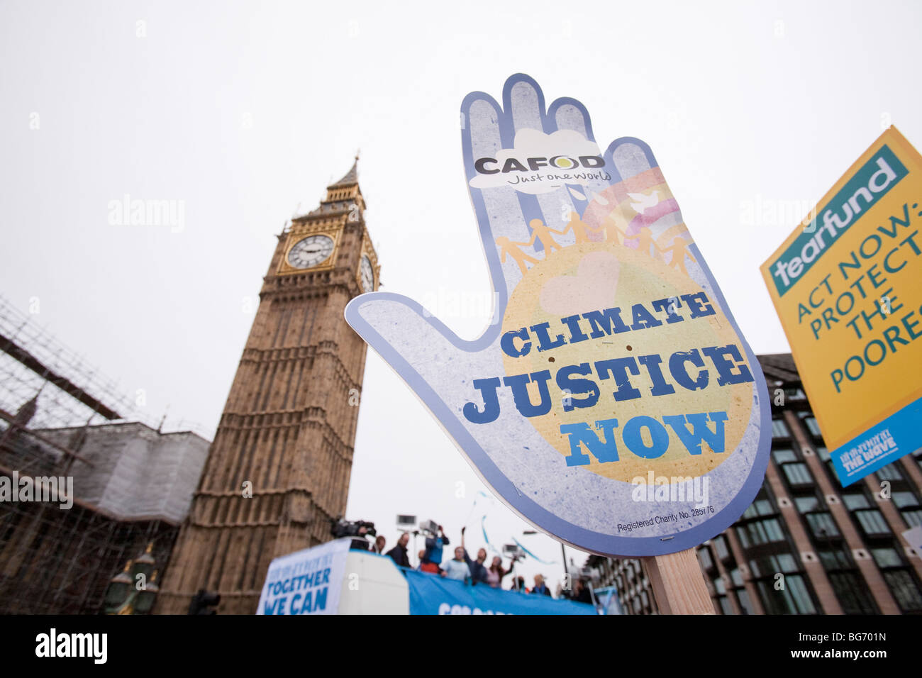 Then Wave, the largest climate change rally ever in the UK, surrounds ...