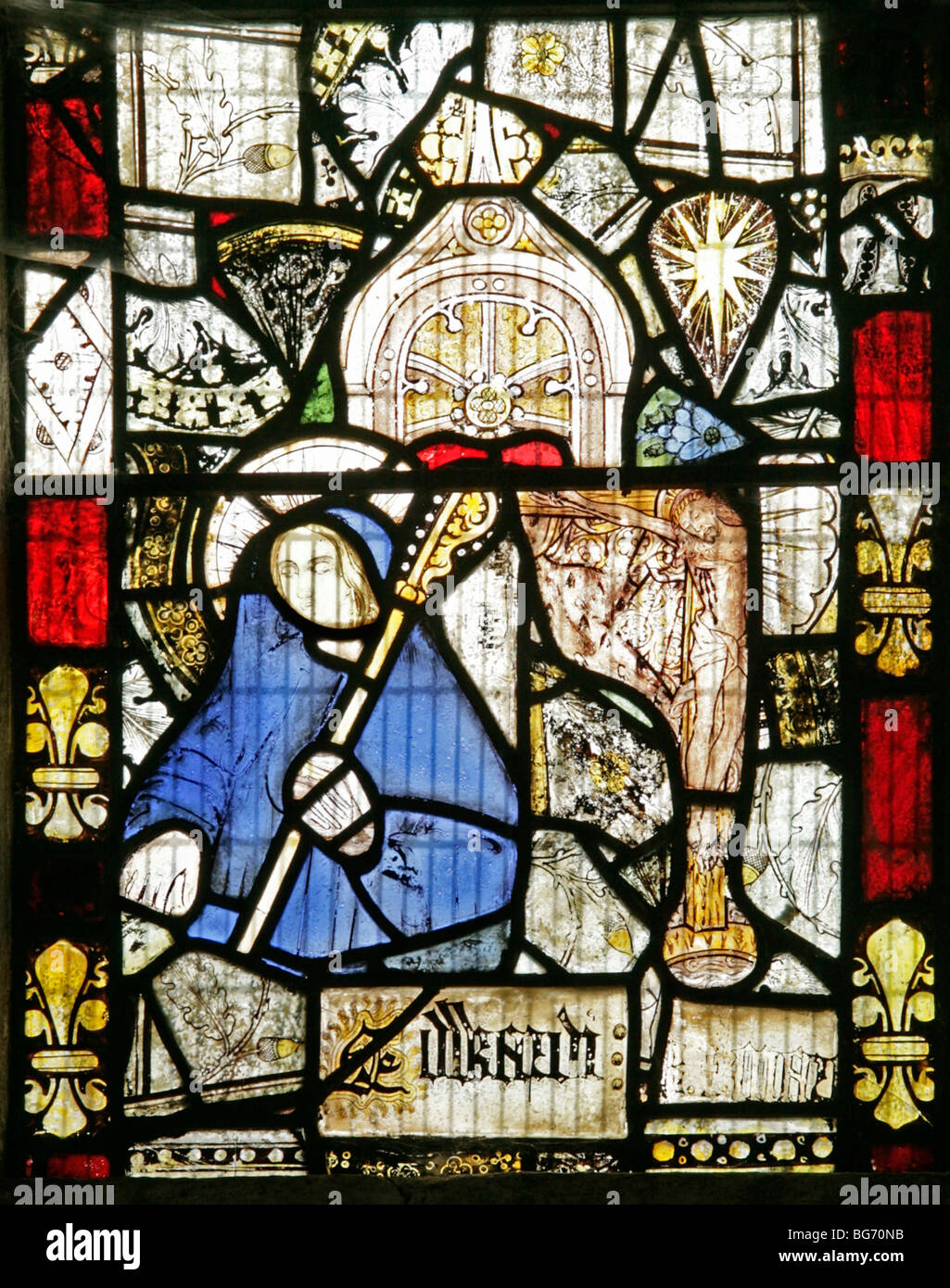 Medieval stained glass window hi-res stock photography and images - Alamy
