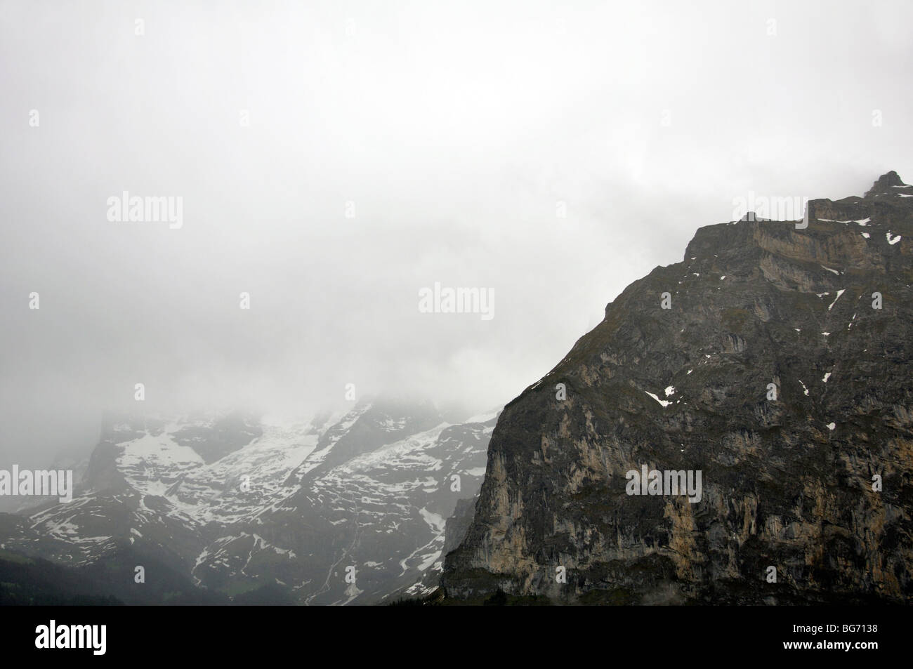 View from Murren, Switzerland Stock Photo - Alamy