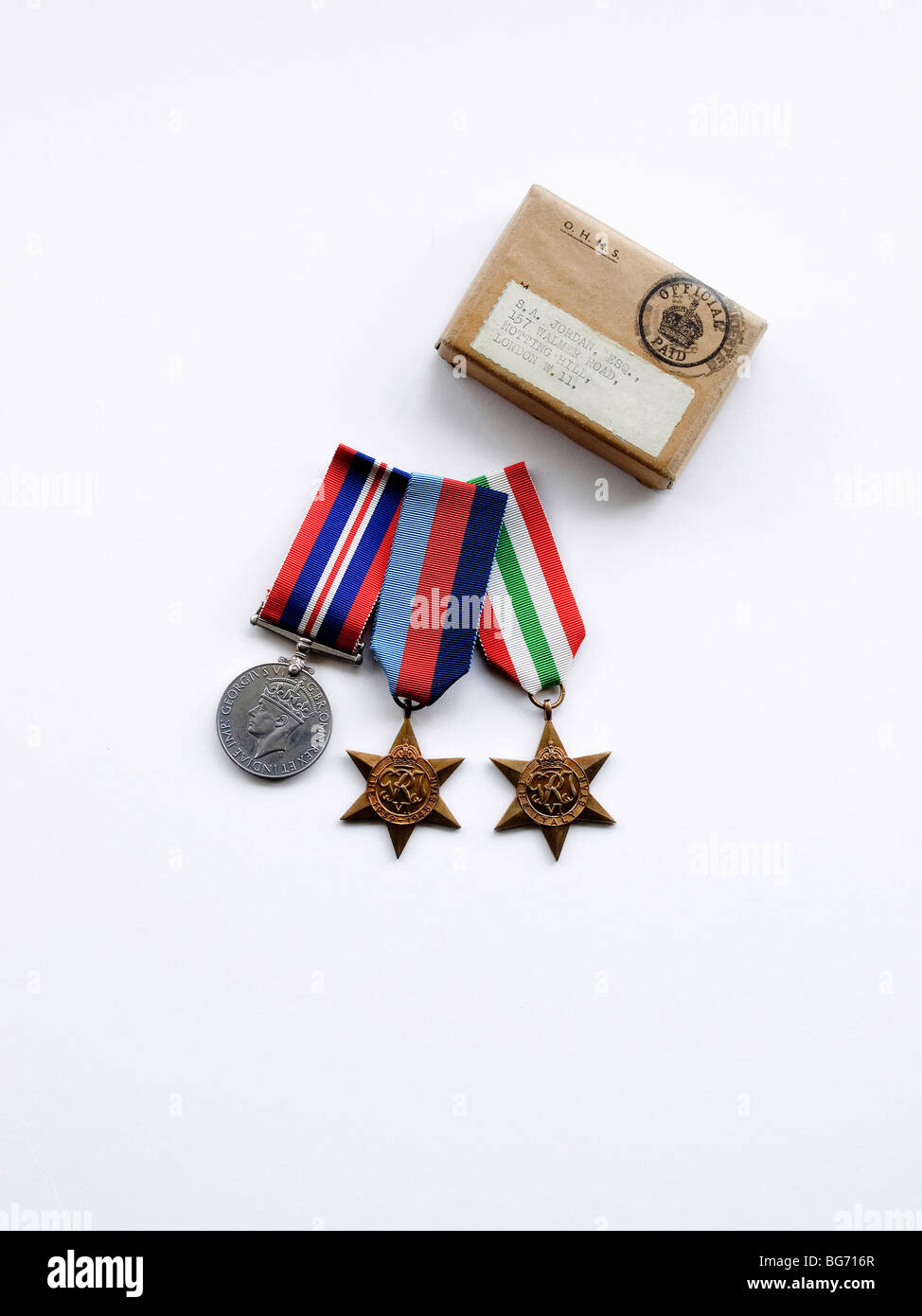 World war 2 medals hi-res stock photography and images - Alamy