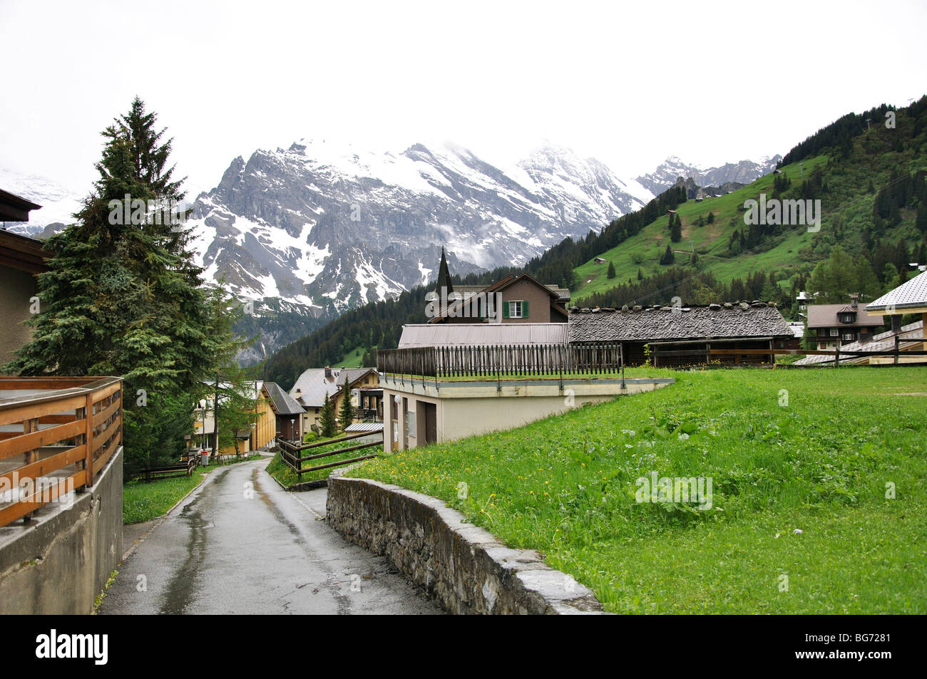 Murren swiss alps hi-res stock photography and images - Alamy