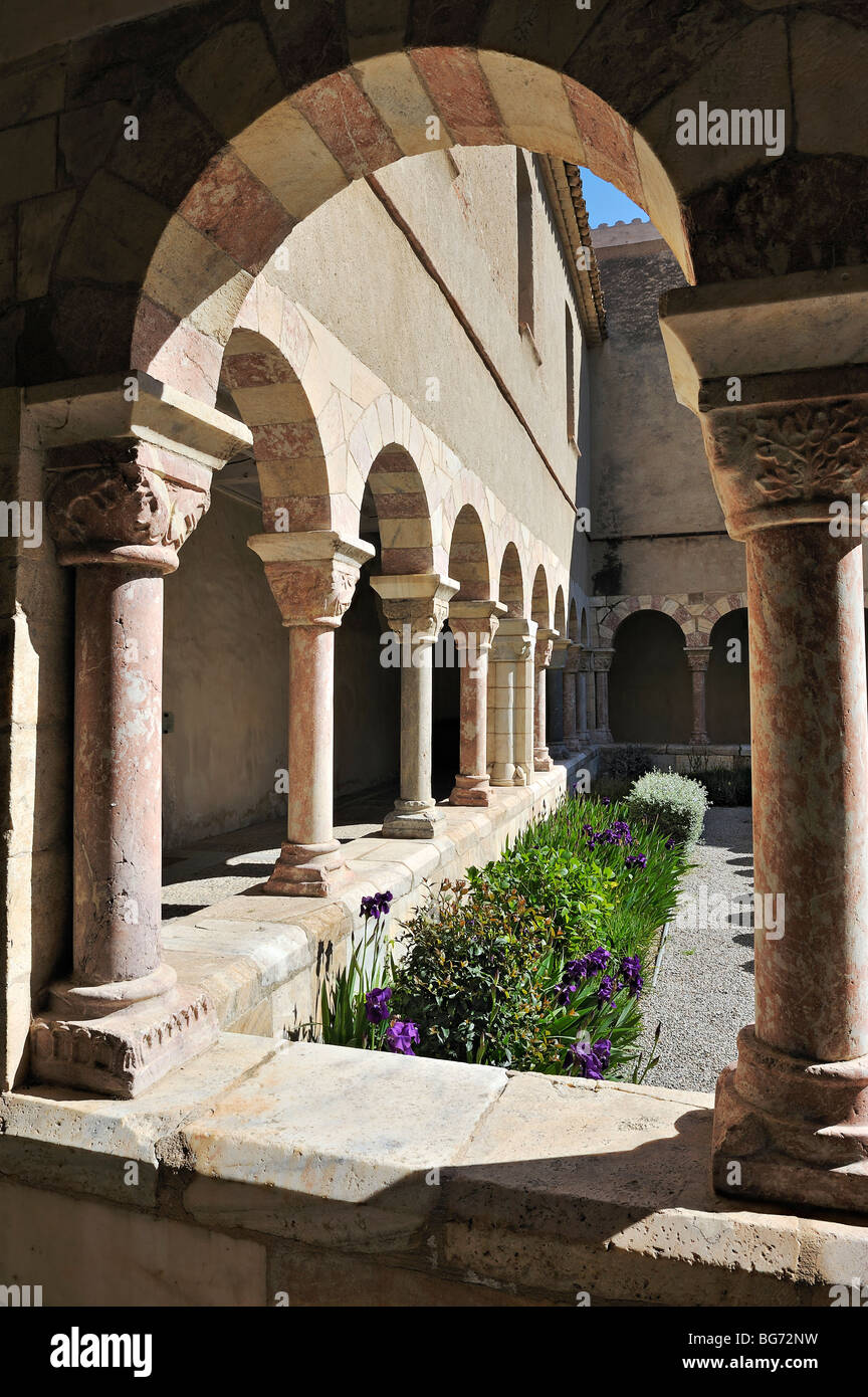 The Abbey at Saint Genis des Fontaines, Pyrenees Orientales, France ...