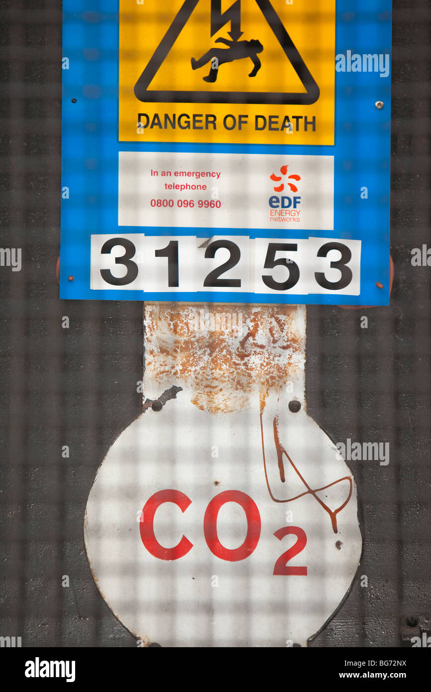 Co2 is a danger hi-res stock photography and images - Alamy