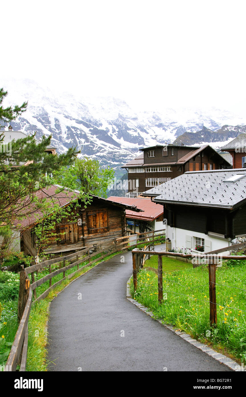 Murren swiss alps hi-res stock photography and images - Alamy