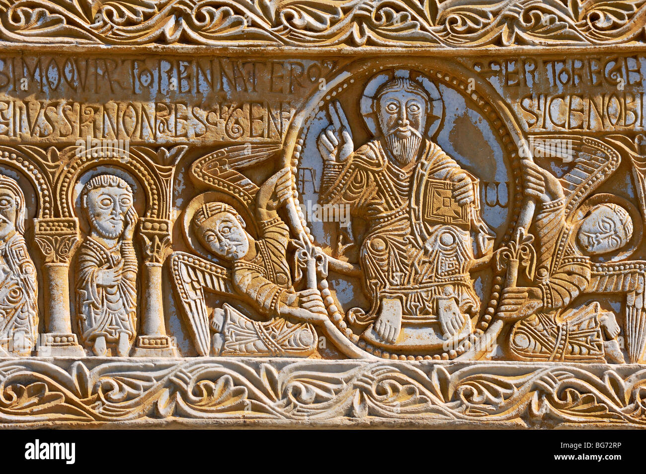 The Abbey at Saint Genis des Fontaines, Pyrenees Orientales, France ...