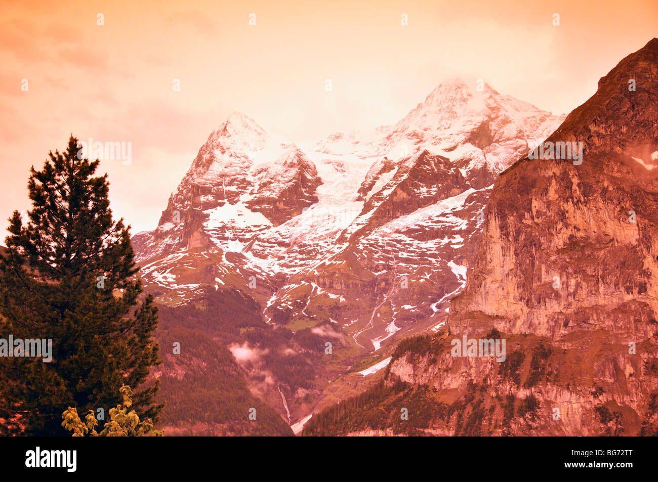 Murren view hi-res stock photography and images - Alamy