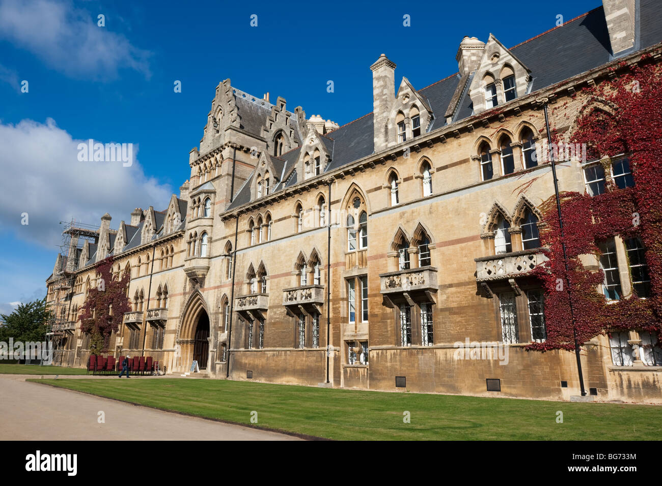 Christ Church college. Oxford, England Stock Photo - Alamy