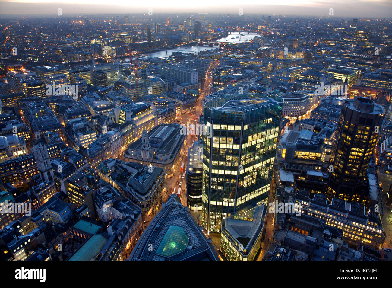 Aerial View London City Stock Photos & Aerial View London City Stock ...
