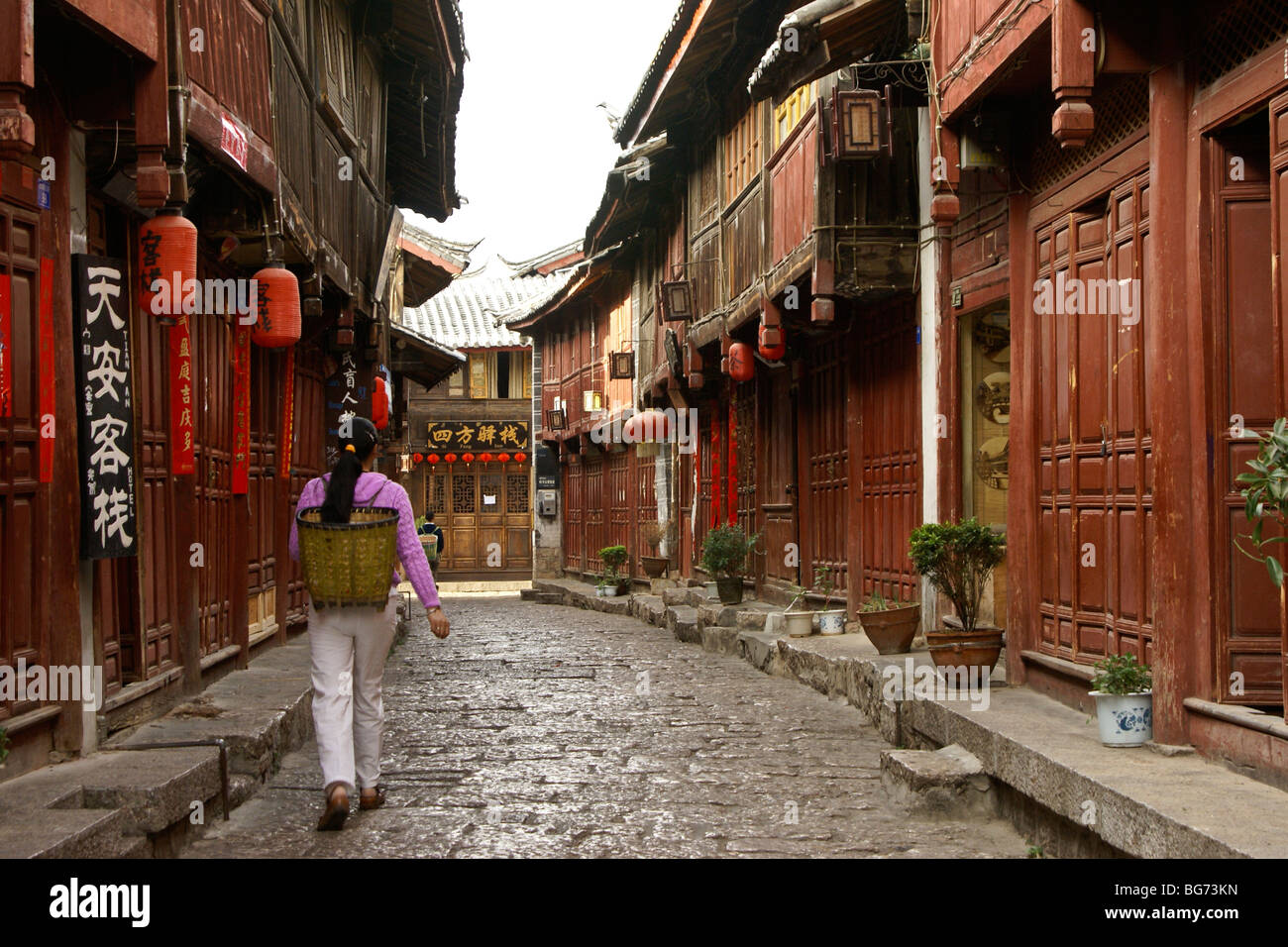 Lijiang's old town (Dayan), Yunnan, China Stock Photo - Alamy