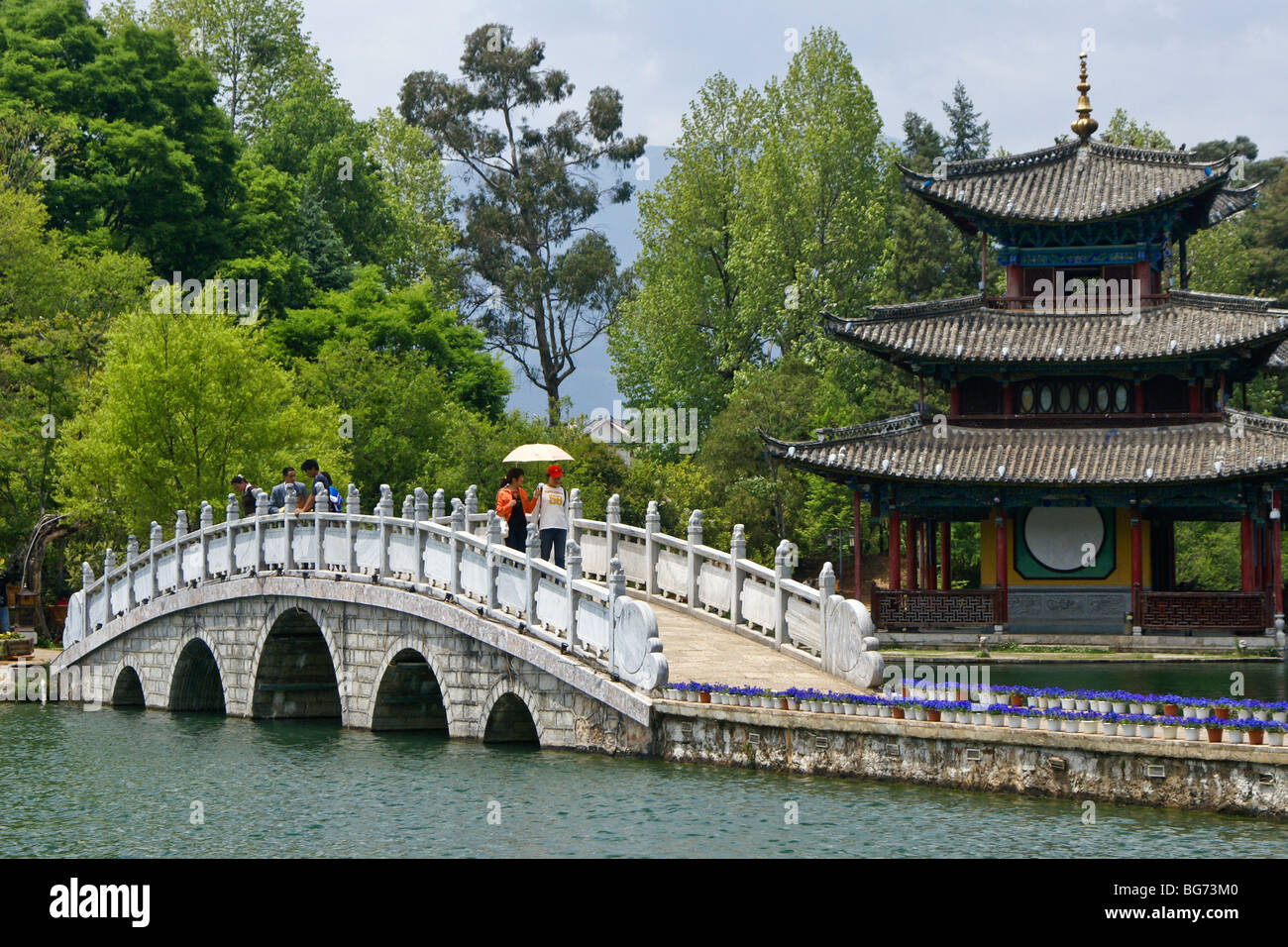 Black Dragon Pool Park, Lijiang, Yunnan, China Stock Photo - Alamy