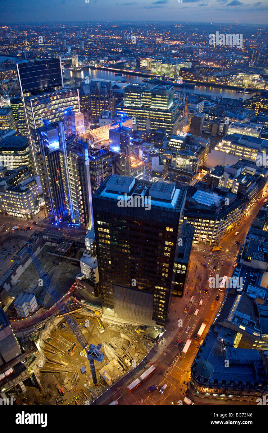 Construction site aerial view hi-res stock photography and images - Alamy
