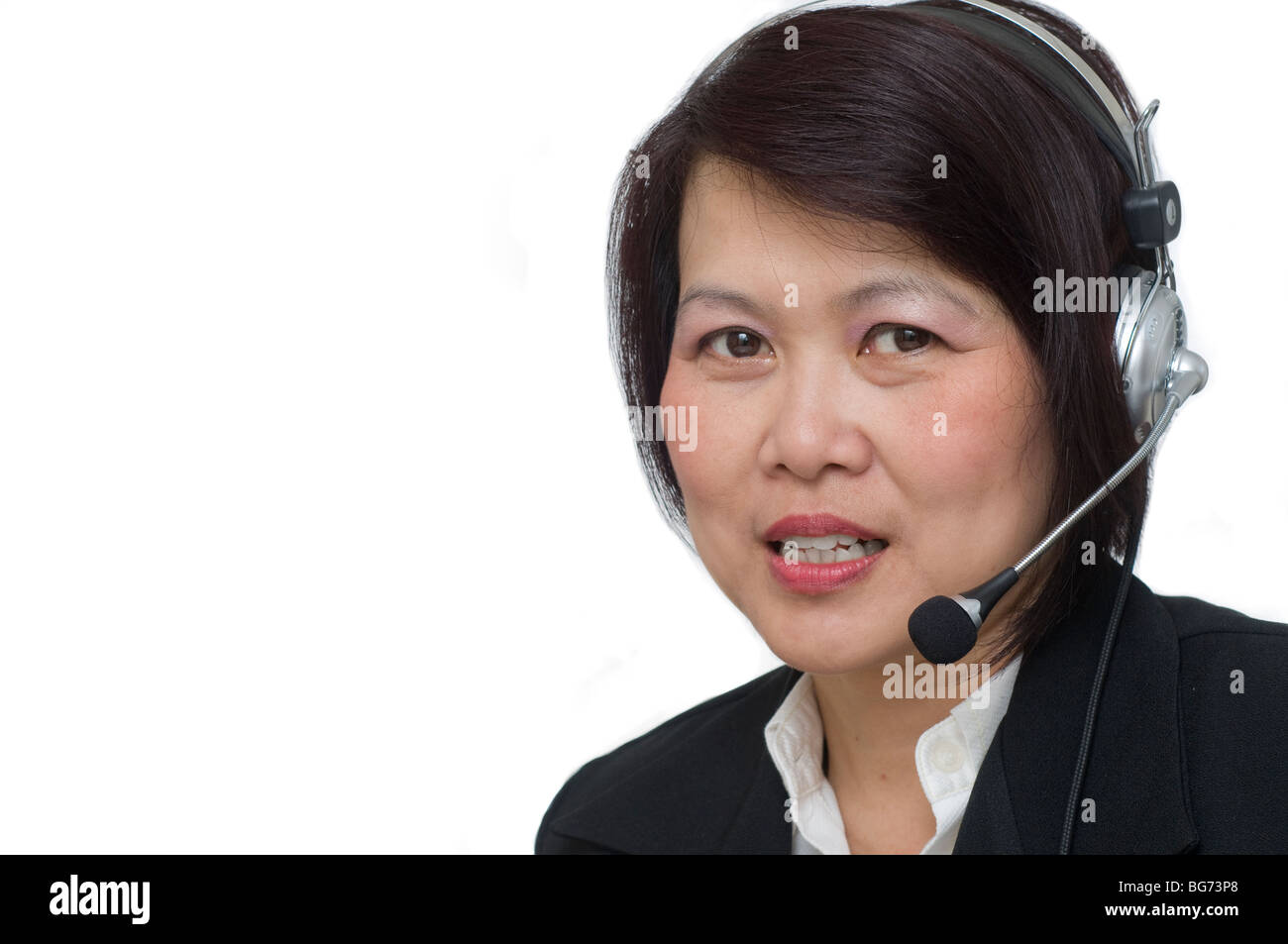 Asian female sales clerk hi-res stock photography and images - Alamy