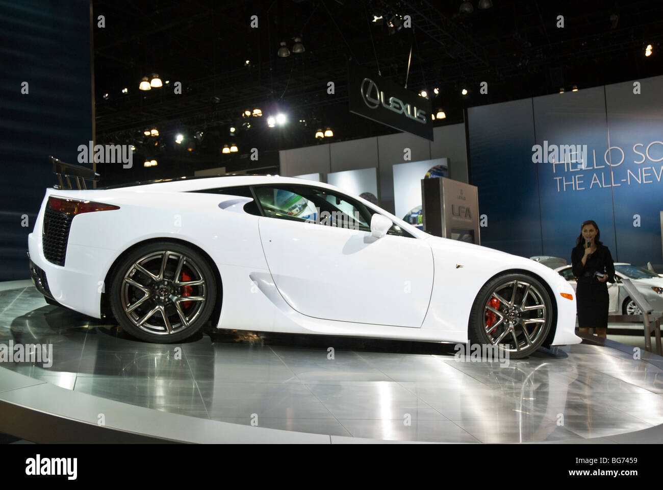 Lexus lfa debut supercar hi-res stock photography and images - Alamy