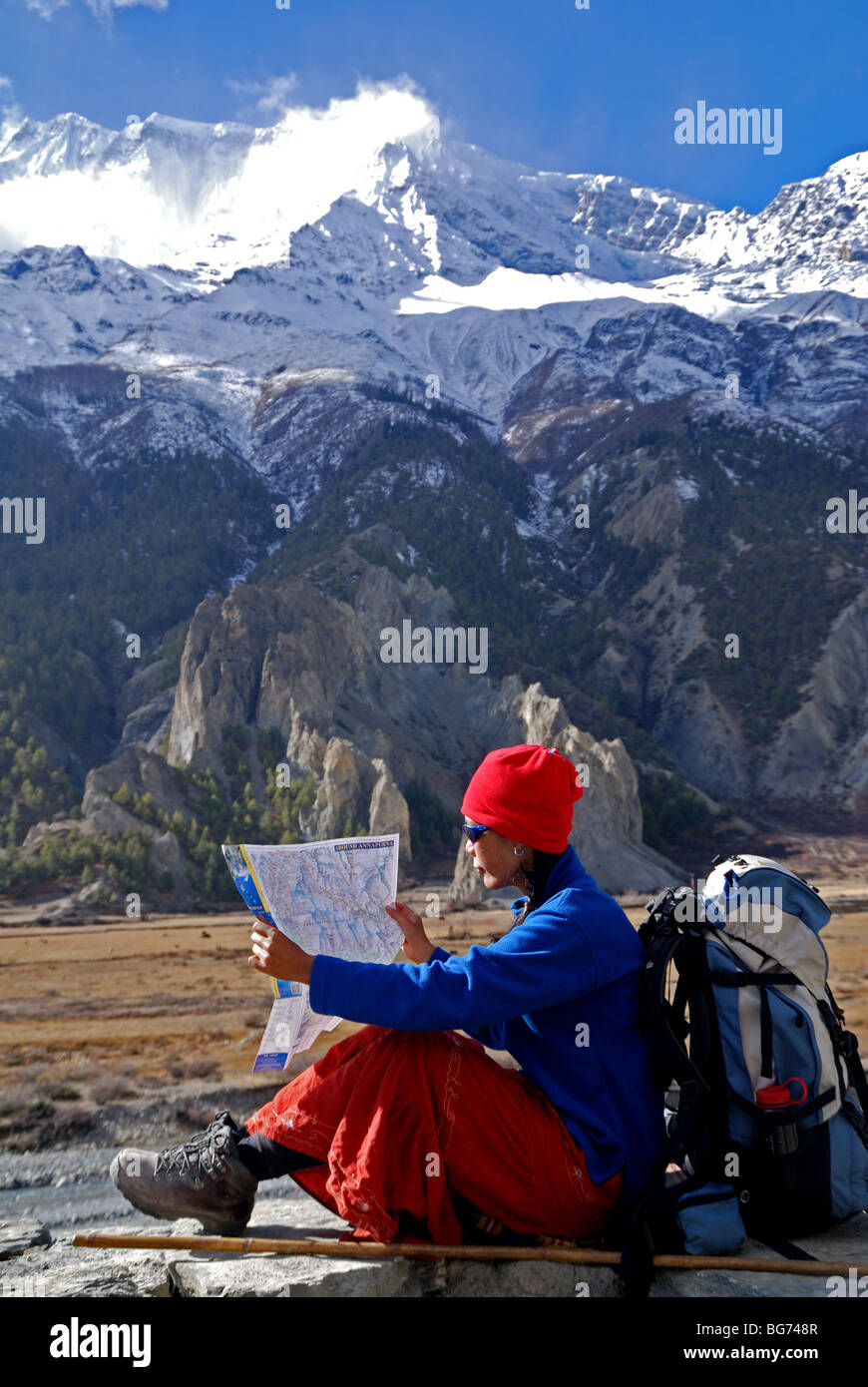 Hiking.Himalayas,Nepal,trekking,Backpacking, Himalaya trekking, Nepal ...