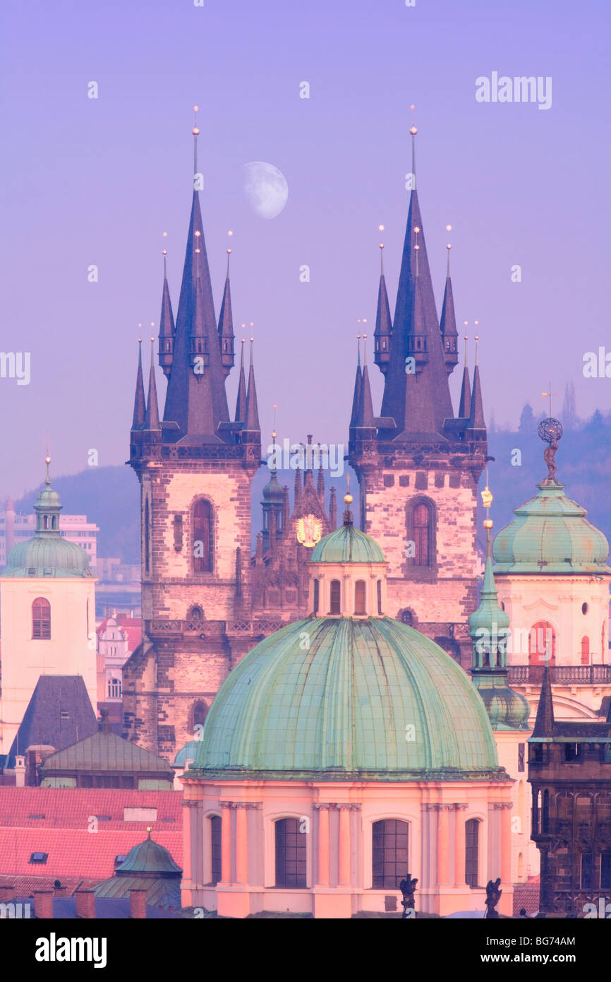 Prague gothic churches hi-res stock photography and images - Alamy
