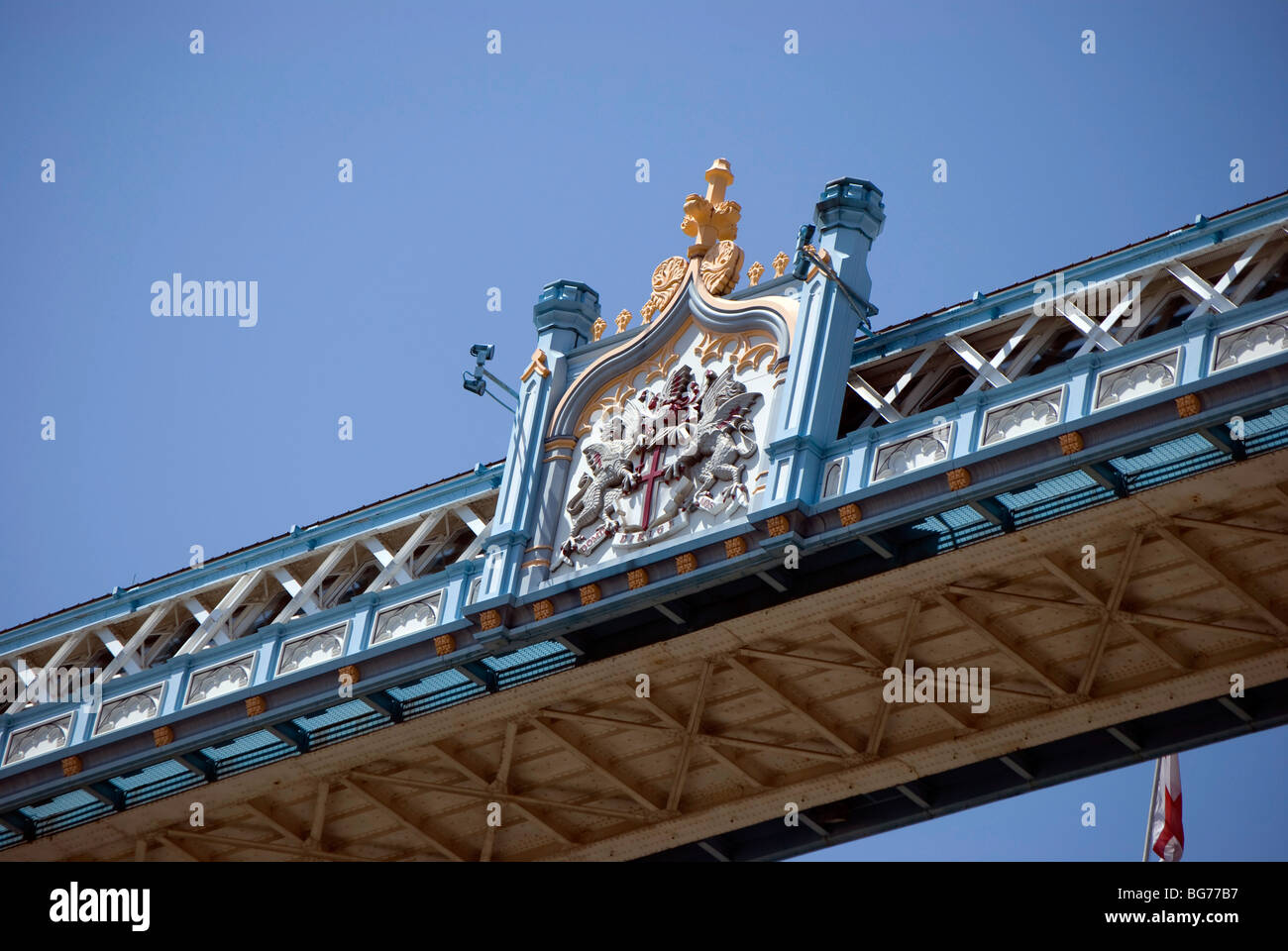 Part of Tower Bridge, London Stock Photo - Alamy