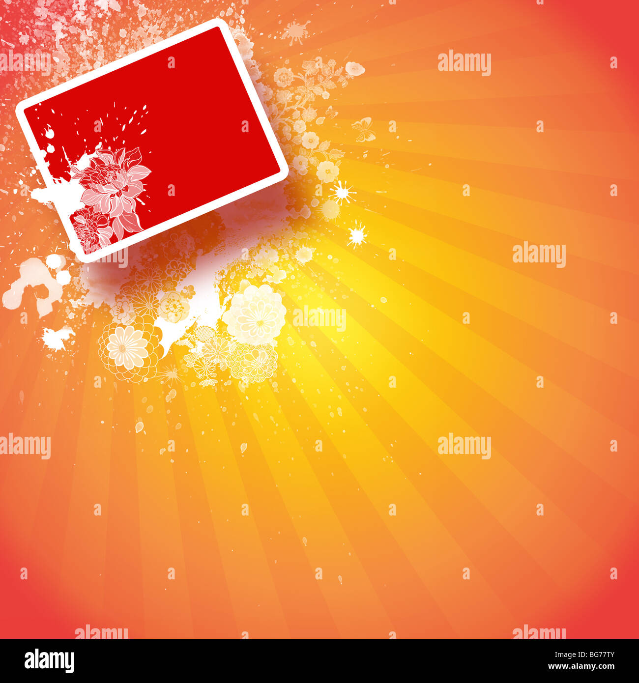 The abstract illustration from various colors lines Stock Photo - Alamy
