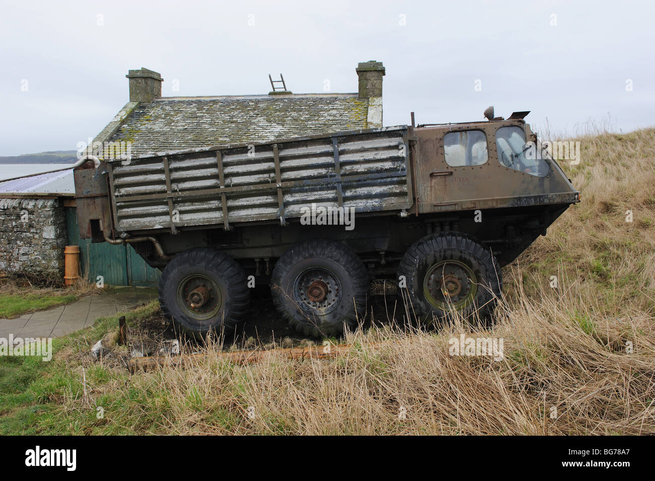 1966 Alvis Stalwart Amphibious Lorry High Resolution Stock Photography ...