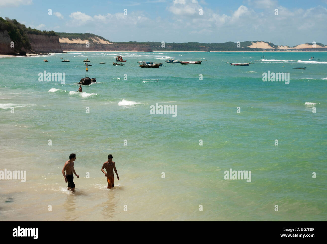 The beach at Praia da Pipa Brazil Stock Photo - Alamy
