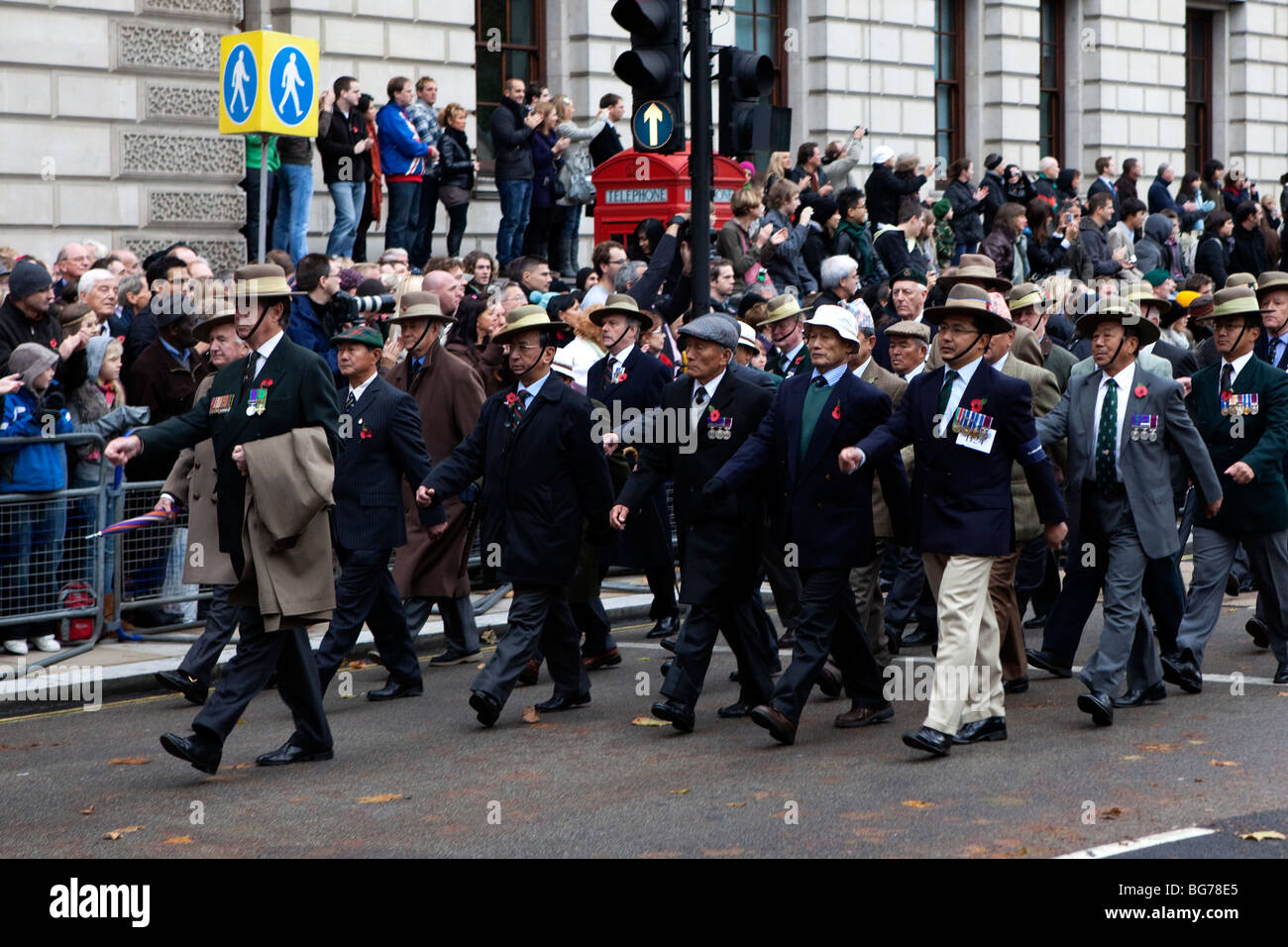 Remembrance Day Parade in London Stock Photo - Alamy