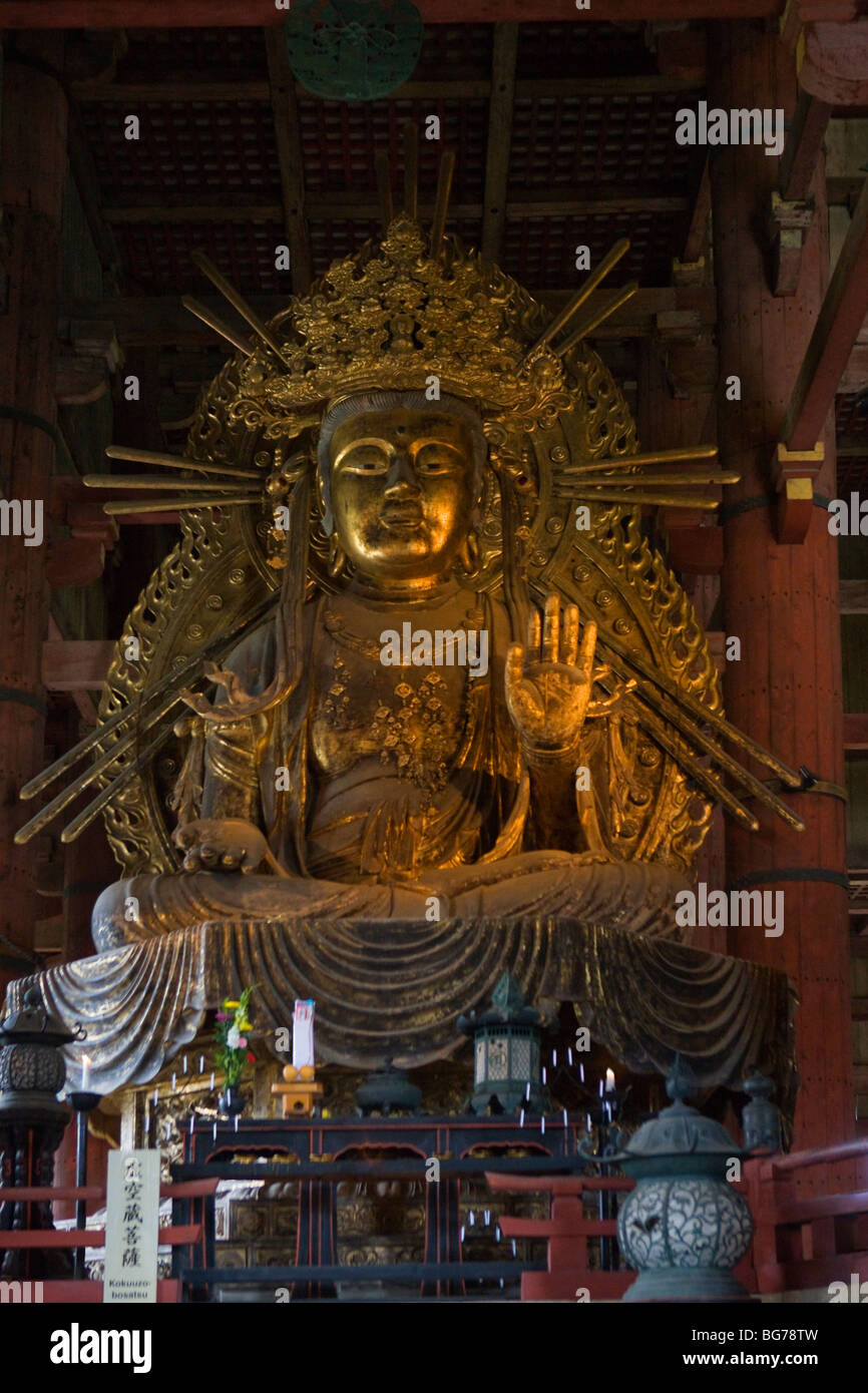 Temple Todai-ji Shrine Nara Japan Japanese Statue Stock Photo - Alamy