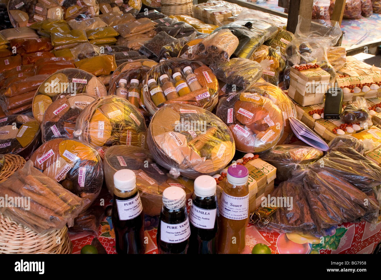 Tropical fruit grenada hi-res stock photography and images - Alamy