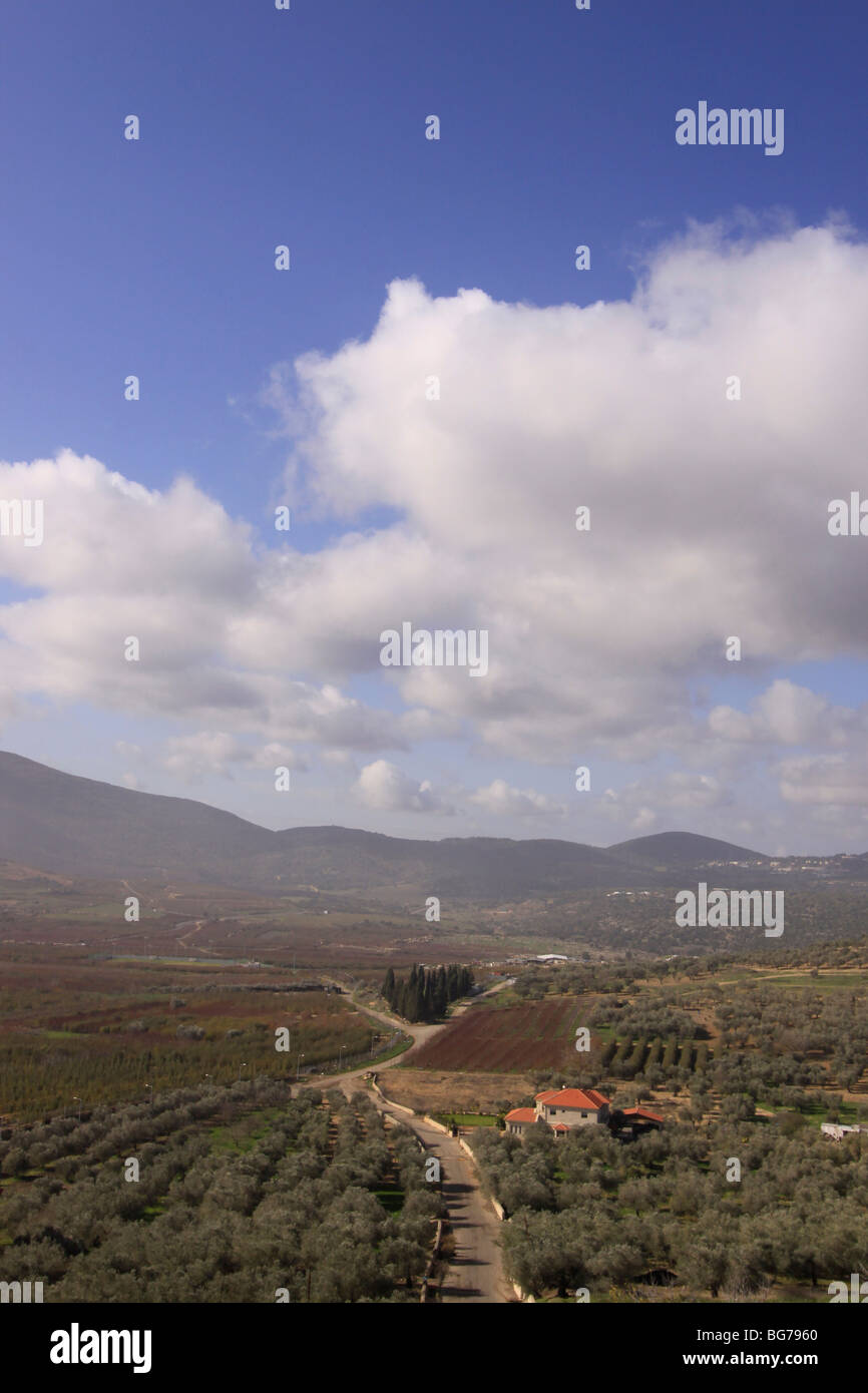 Israel, Upper Galilee, a view from Gush Halav(Jish Stock Photo - Alamy