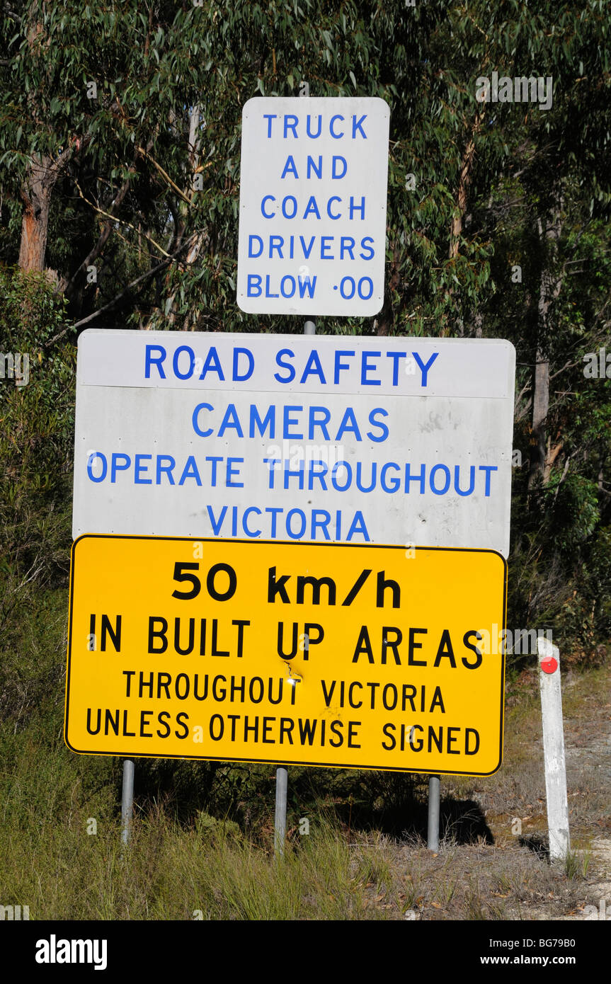 Highway camera sign australia hi-res stock photography and images - Alamy