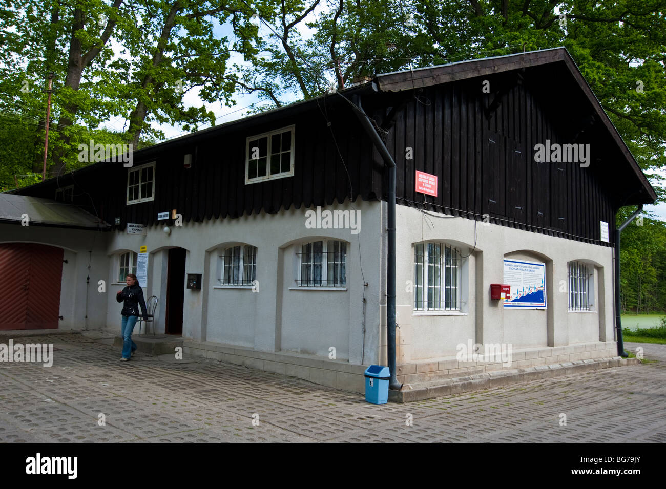 Museum at Elblaski Canal near Elblag, Poland | Oberländischer Kanal ...