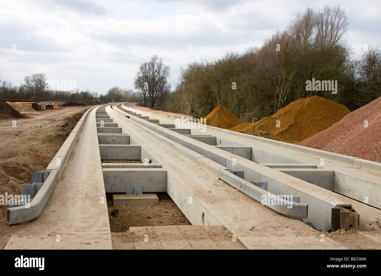 New guided bus track hi-res stock photography and images - Alamy
