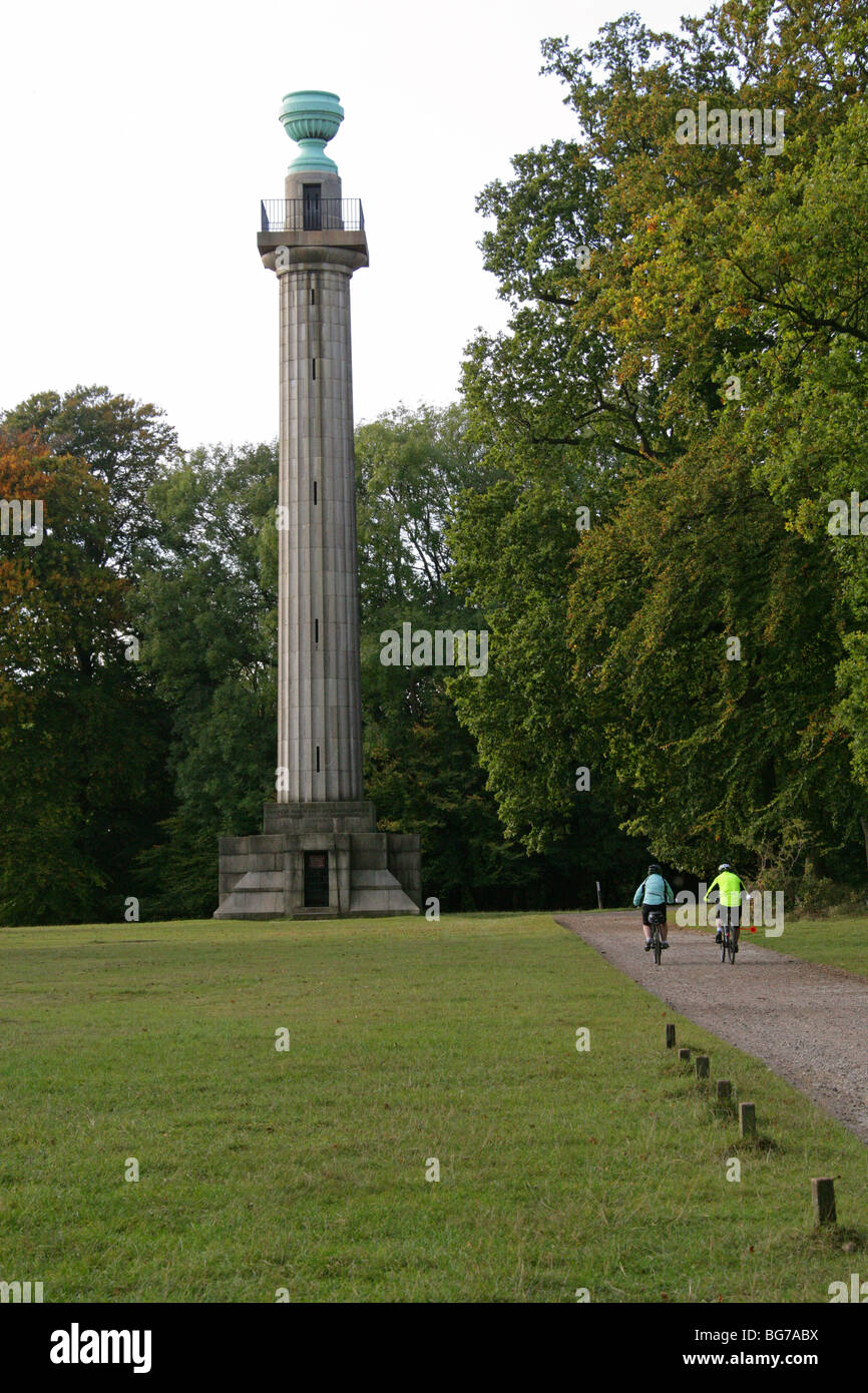 The Bridgewater Monument, Ashridge, Herfordshire, UK Stock Photo - Alamy