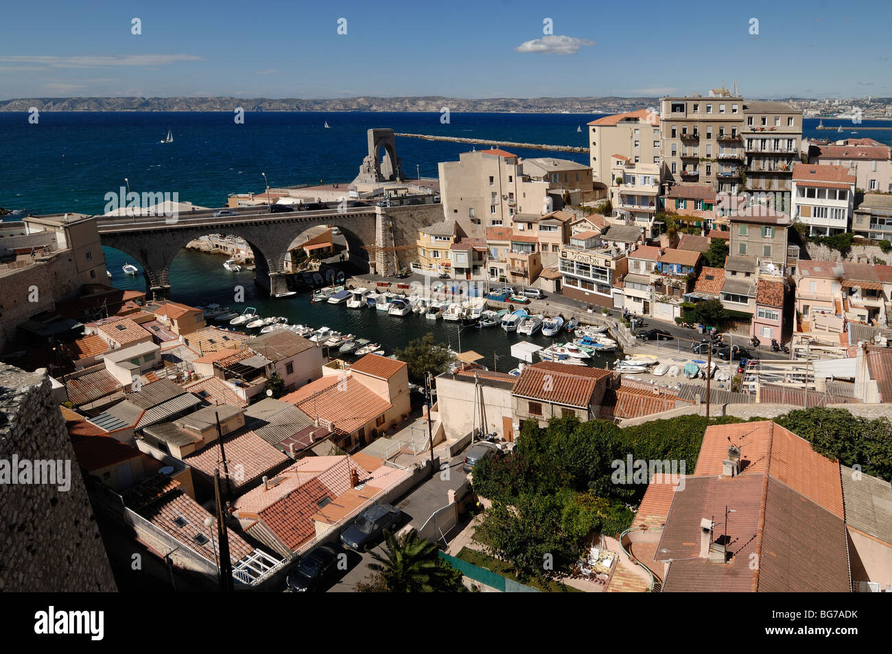 Panoramic view of the mediterranean sea hi-res stock photography and ...